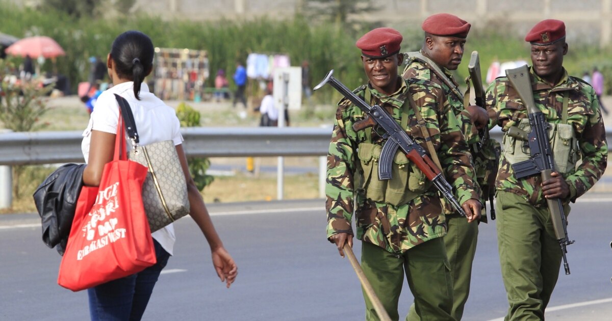 Kenya's President Deploys Special Police Units After Violent Crime Surge