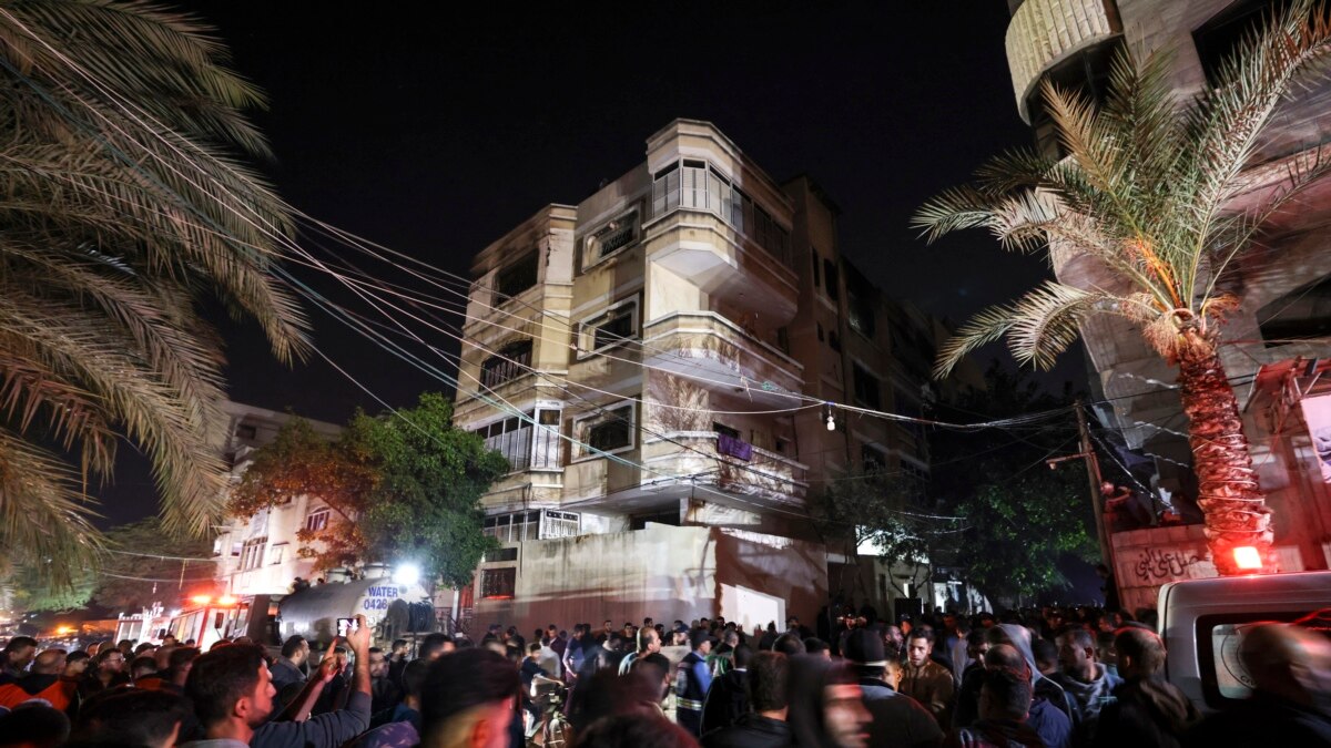 21 qof oo ku dhintay dab qabsaday guri ku yaalla Marinka Gaza