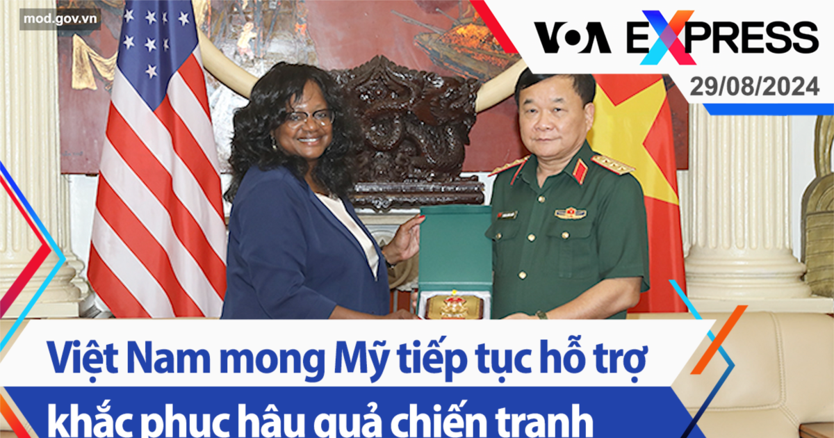 Việt Nam mong Mỹ tiếp tục hỗ trợ khắc phục hậu quả chiến tranh | Truyền ...