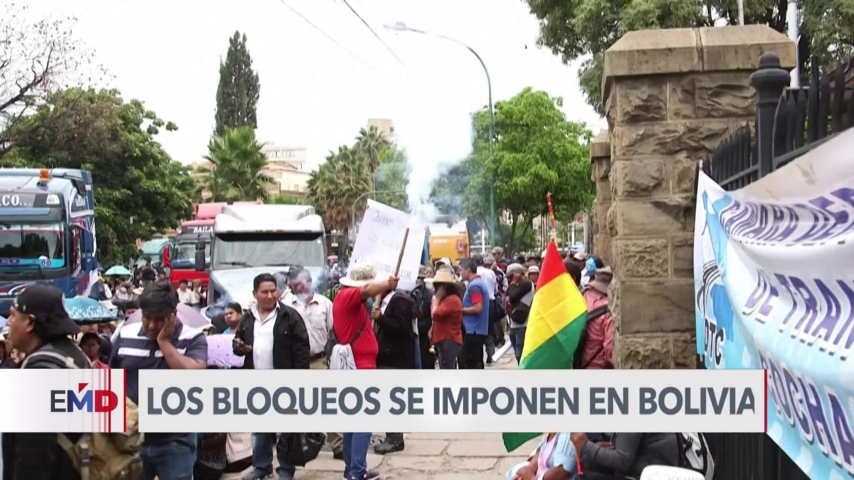 Escala el conflicto social en Bolivia con bloqueos, pérdidas millonarias y violencia