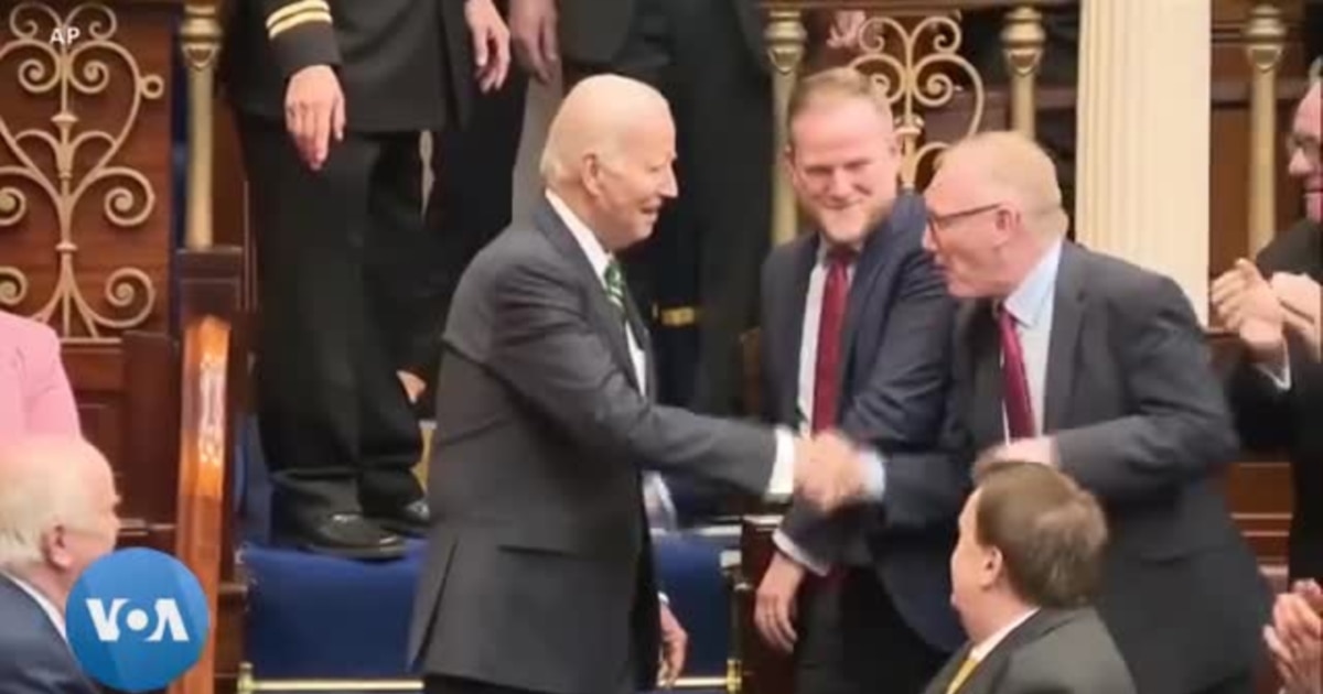 Joe Biden poursuit sa tournée en Irlande