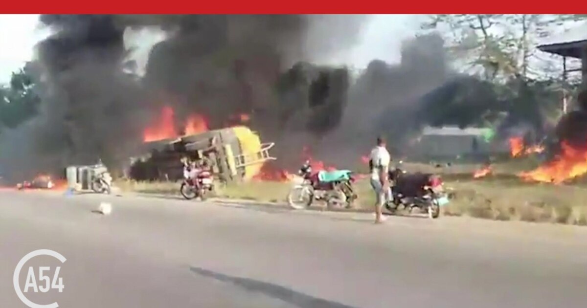 Africa 54: Gas Tanker Explosion Kills 40 In Liberia, Floods Unleash ...