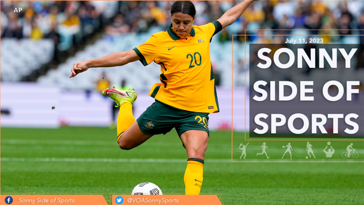 Sonny Side Of Sports Voa Profiles Australias Kerr Ahead Of 2023 Fifa