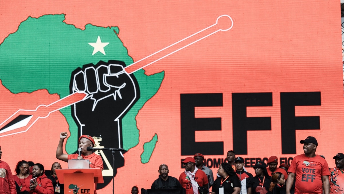 S. Africa's Radical Leftist Party Eyes Election Win, Vows to End Energy ...
