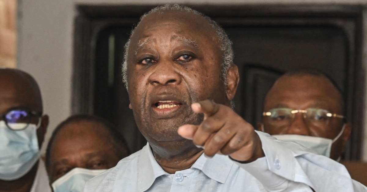 Côte d'Ivoire: Gbagbo veut se battre pour une présidentielle "juste"