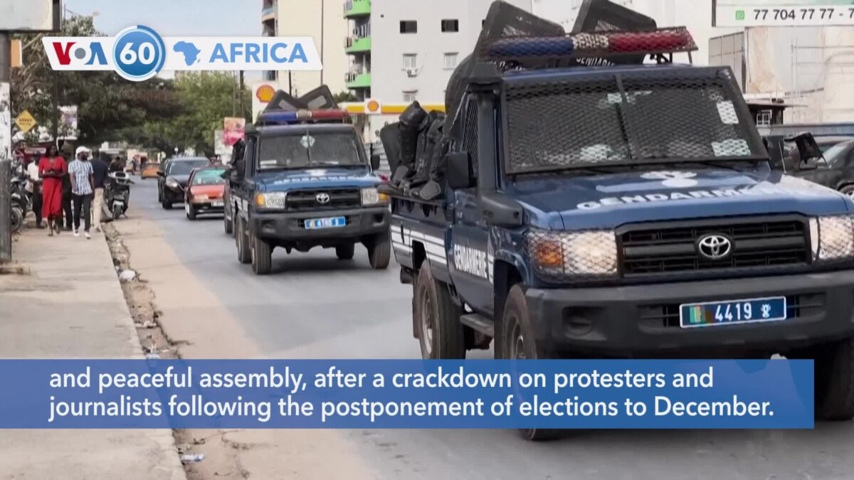 VOA60 Africa - Senegal: UN human rights office calls for officials in ...