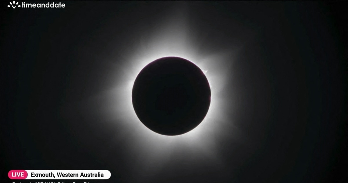 Australia Witnesses Rare Solar Eclipse