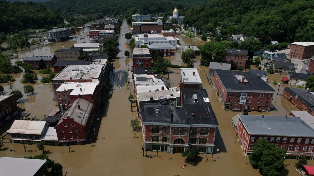 Surging River Threatens Vermont's Capital as Crews Rescue More Than 100