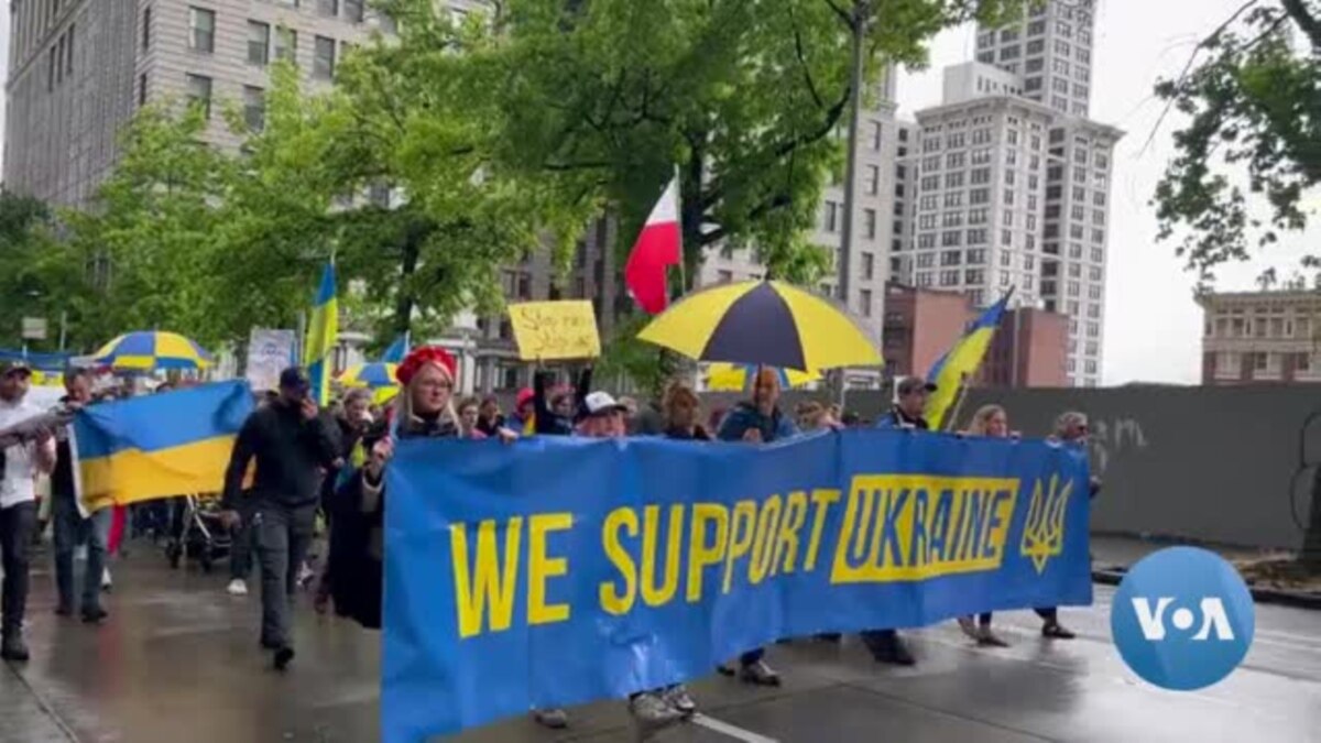 Protests in US Over Russians Taking Ukrainian Children to Russia