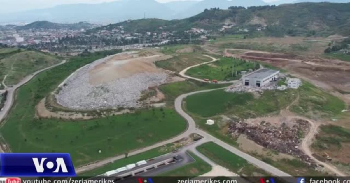 Ujëra të ndotura në Erzen, nga mbeturinat në Sharrë