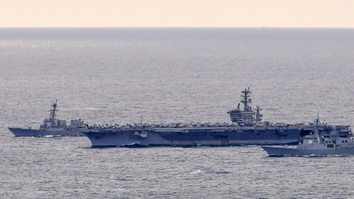 미 7함대 “핵항모 니미츠 참가 미한 연합훈련 실시…상호운용성 향상”