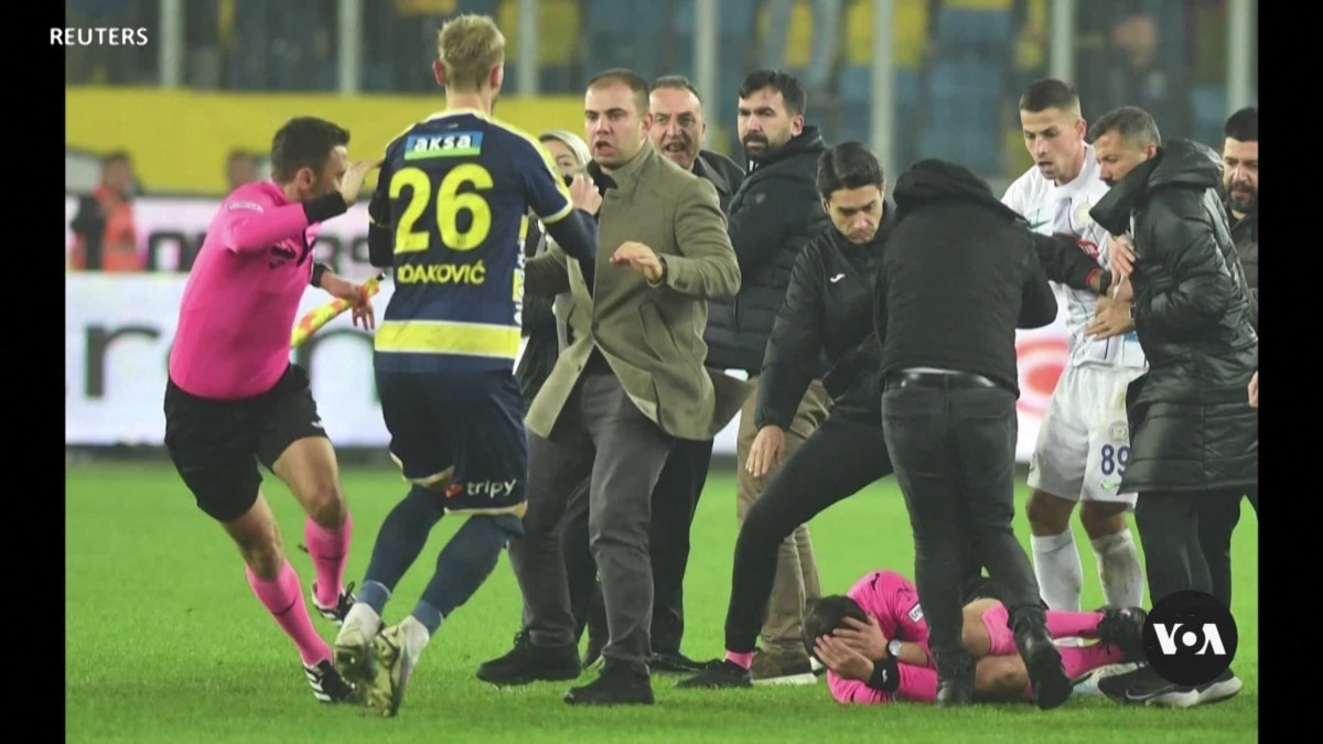 Turkish Referee Attack Puts Focus on Professionals as Erdogan Targets ...