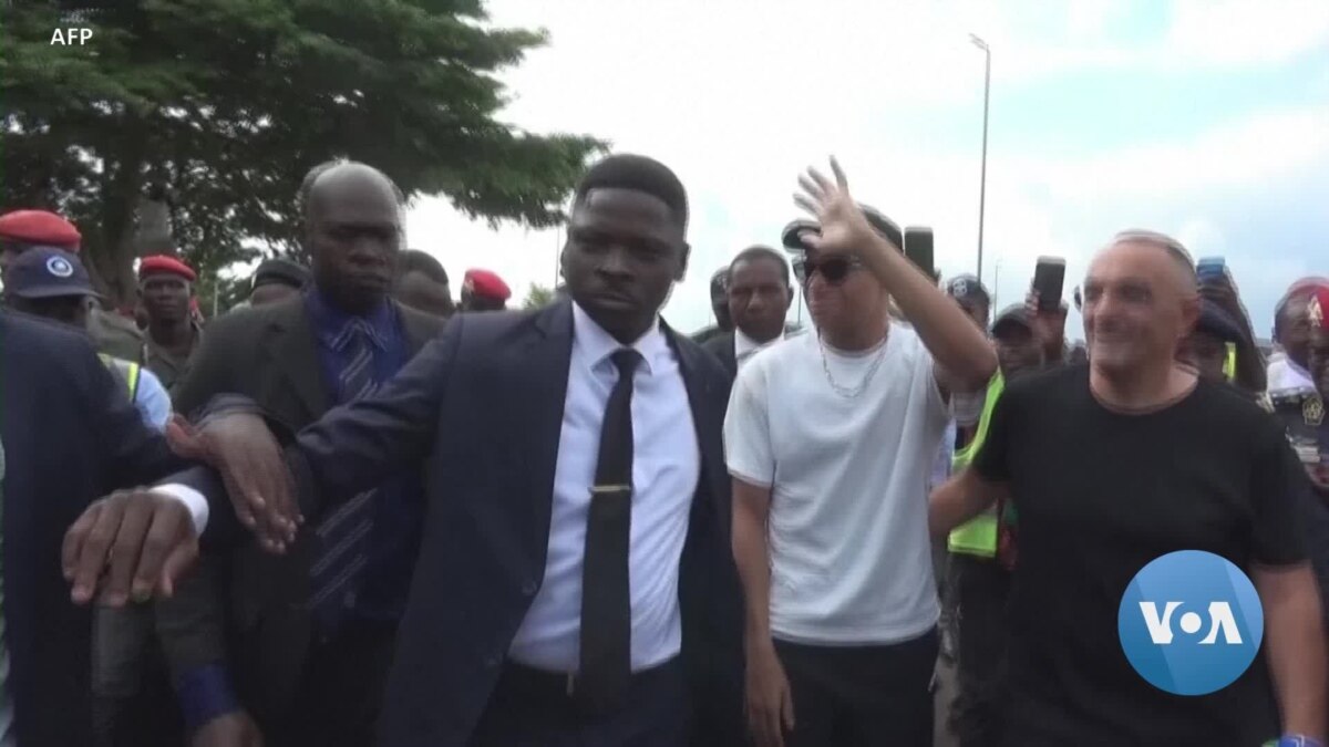 French Football Superstar Kylian Mbappe Visits Cameroon