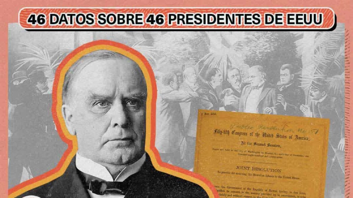 Datos sobre presidentes de EEUU, años 1897-1969