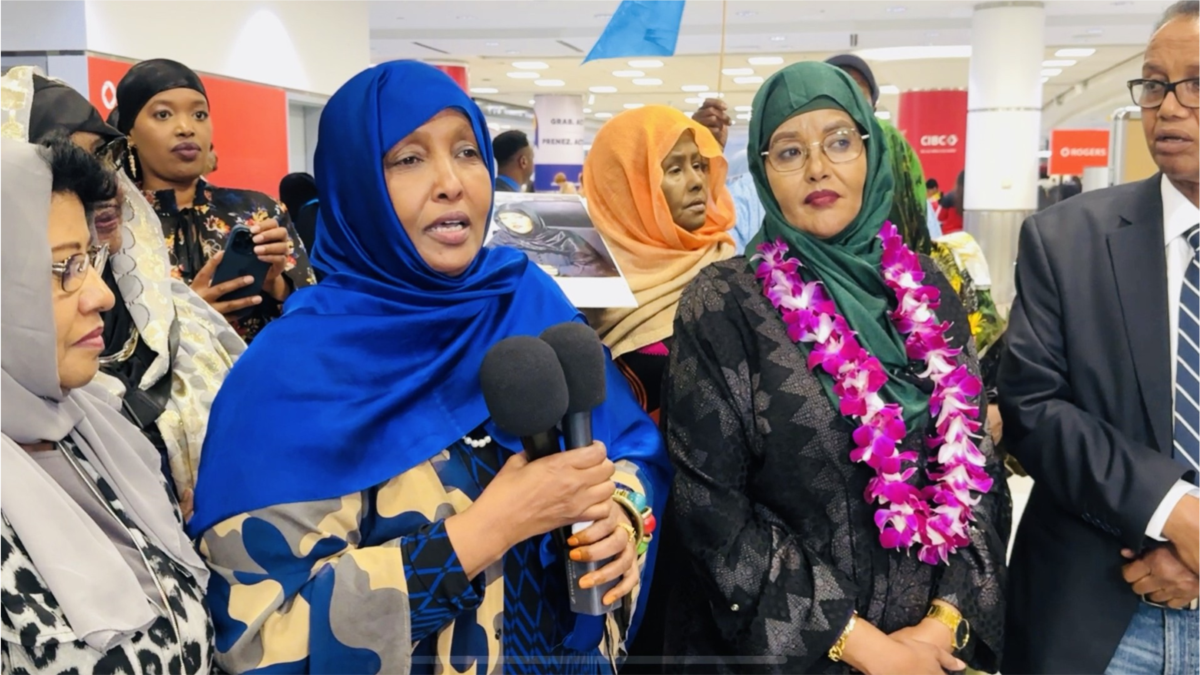 Sacdiya Yaasin oo lagu soo dhaweeyay Canada