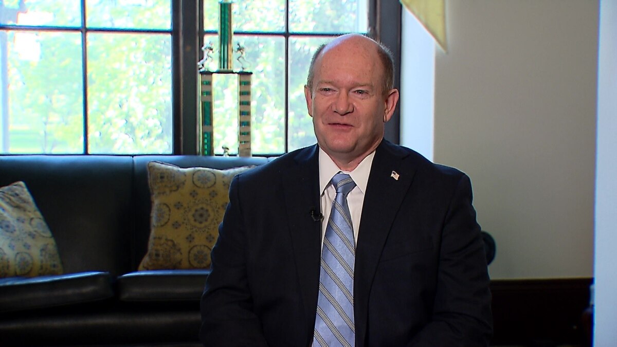 VOA Interview: US Senator Chris Coons on Africa, Leaked Documents