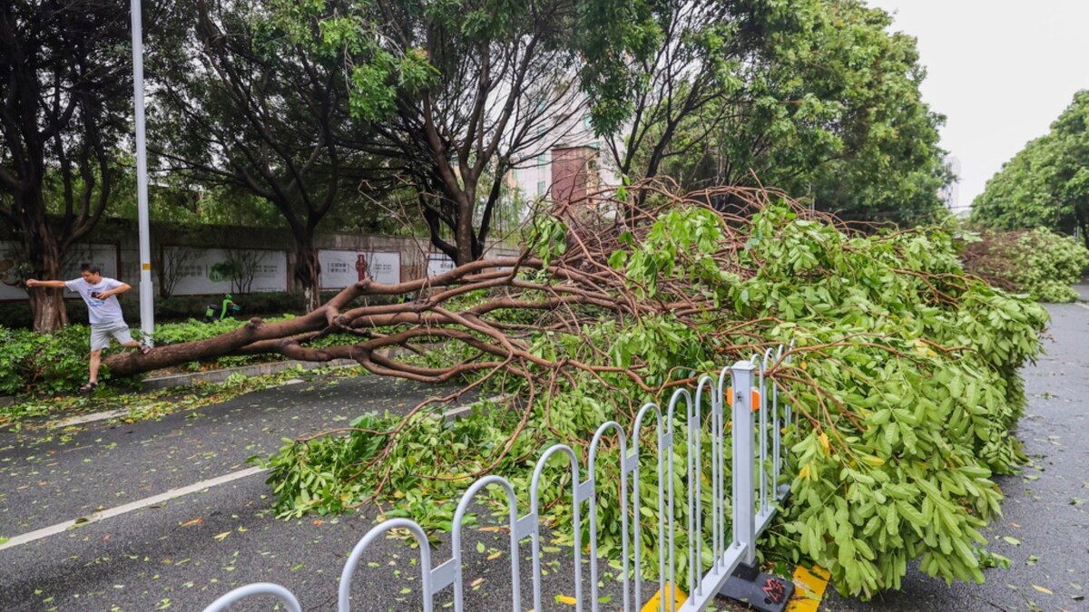 Typhoon Doksuri Downgraded to Tropical Storm Status