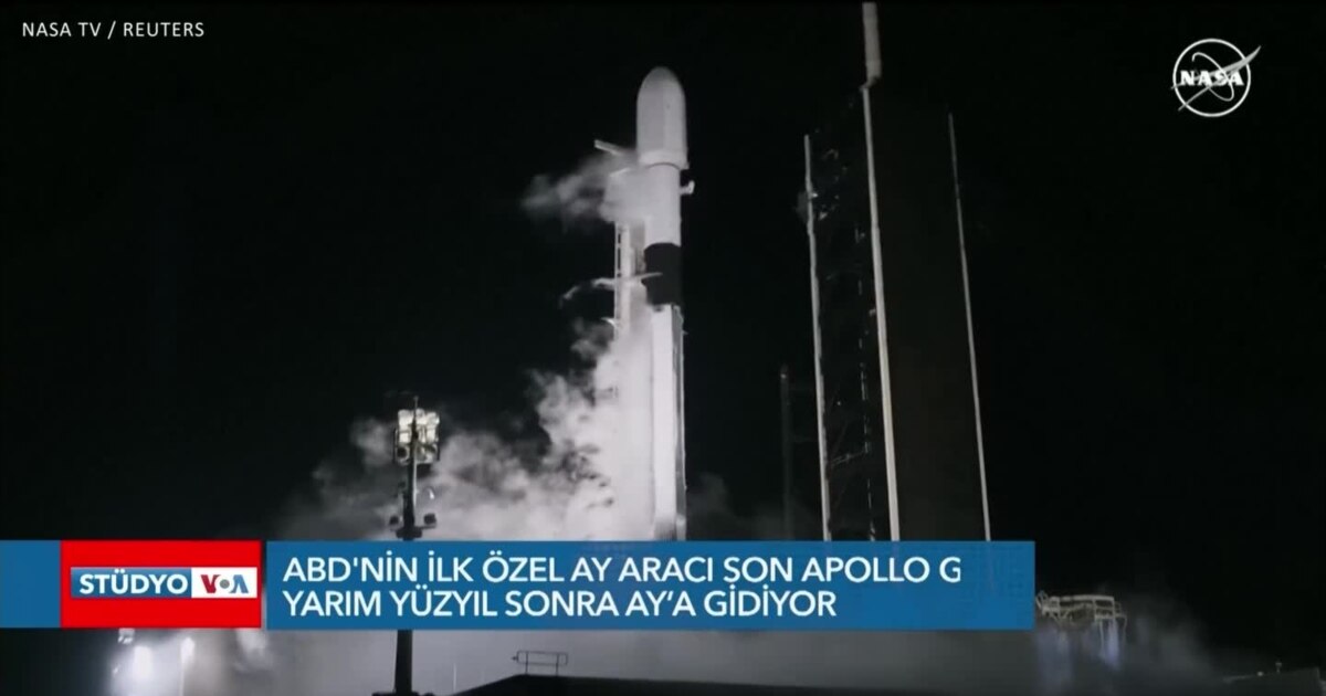 ABD’nin özel ay aracı, son Apollo görevinden yarım yüzyıl sonra Ay’a gidiyor