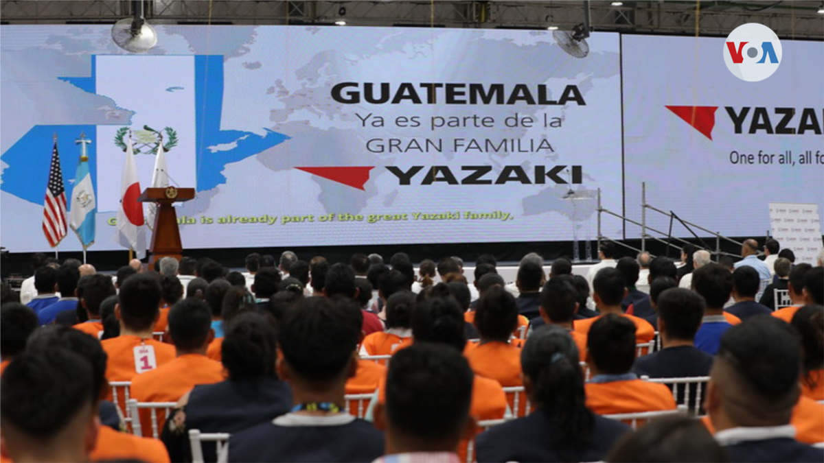 Yazaki abre fábrica en Guatemala como parte del “llamado a la acción”