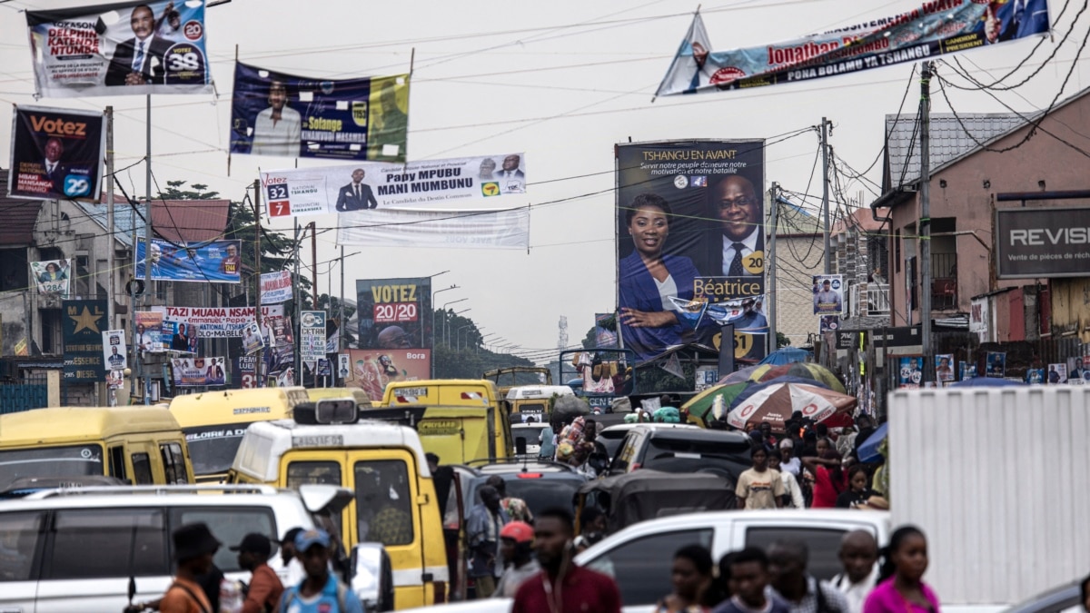DRC Presidential Candidates Make Final Push Ahead of Vote