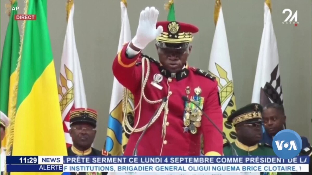 Gen. Brice Oligui Nguema ye Fanga ta Gabon