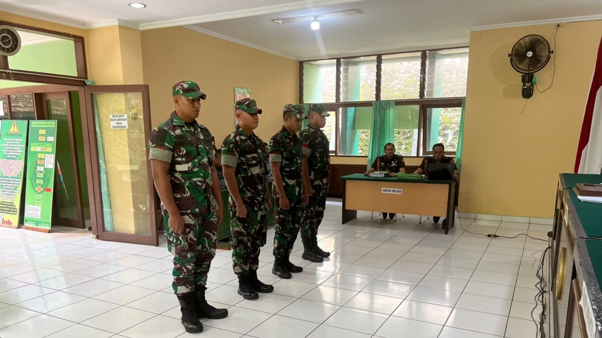 Empat Anggota TNI Divonis Atas Kasus Mutilasi di Papua
