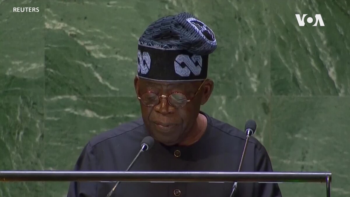 President of Nigeria Bola Ahmed Tinubu Addresses 78th UNGA