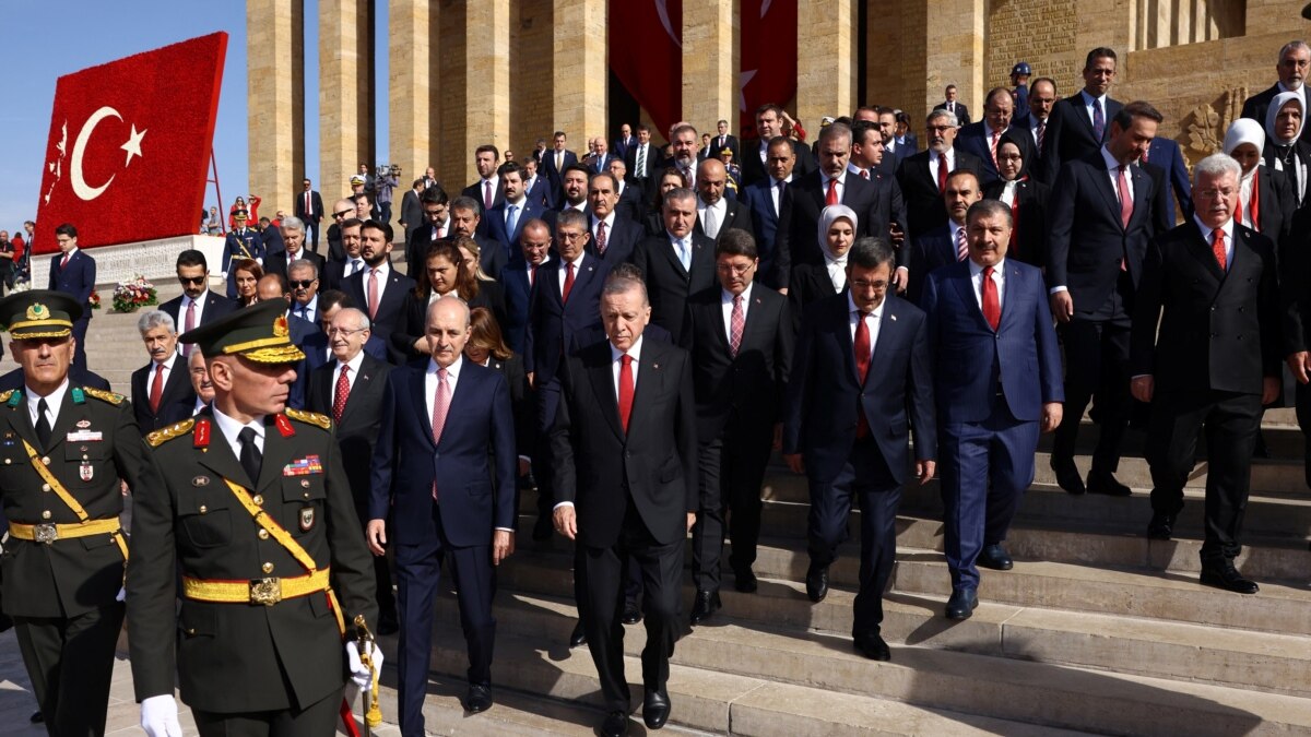 On Turkey’s Birthday, Erdogan Honors Secular Founder, Touts His Islamic ...