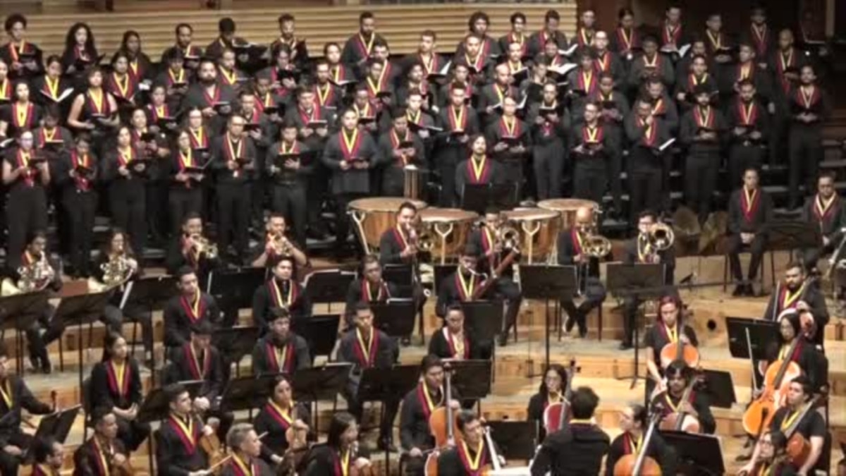 El Sistema de Orquestas de Venezuela busca otro récord Guinness