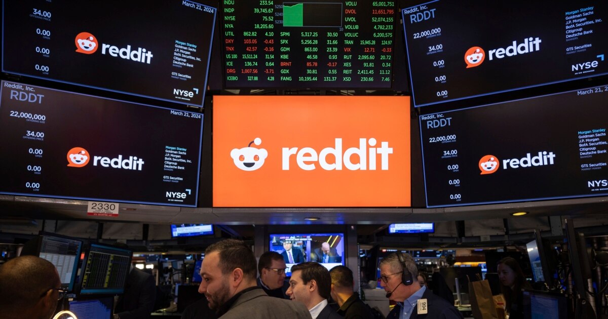 Reddit, the Self-Anointed 'Front Page of the Internet,' Jumps 55% in ...