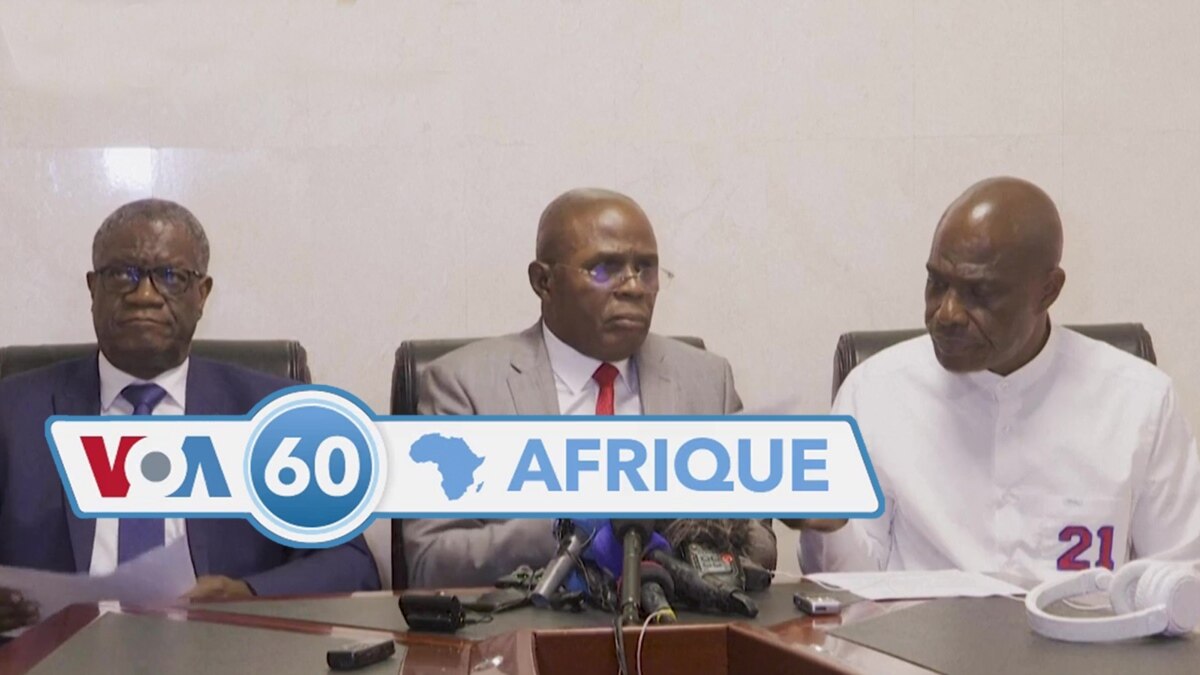 VOA60 Afrique : RDC, Nigeria, Sénégal, Égypte