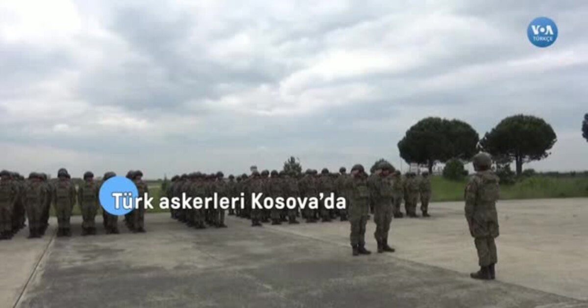 Türk askerleri Kosova’da