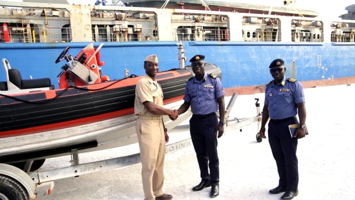 Sojin Ruwan Ghana Sun Sami Gudunmawar Jiragen Ruwa Biyu Daga Amurka