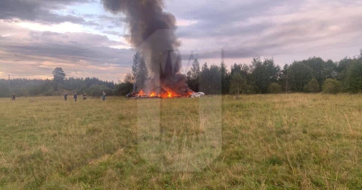 Navodni snimak pada aviona u Rusiji