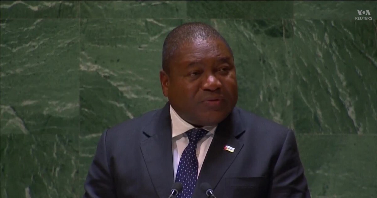 President of Mozambique Filipe Jacinto Nyusi Addresses 78th UNGA