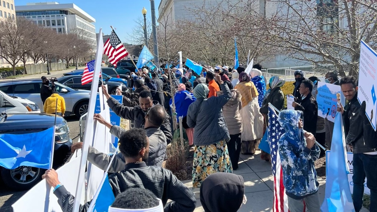 Somali Americans Rally in Washington, Demand End to Violence Back Home