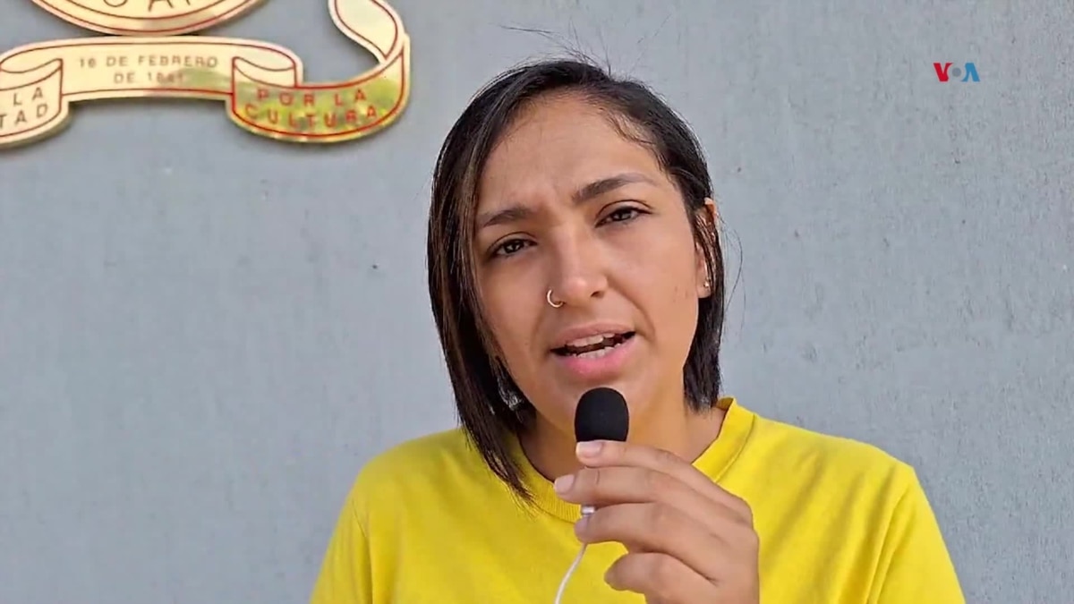 Marisela Ramírez, estudiante de la Universidad de El Salvador