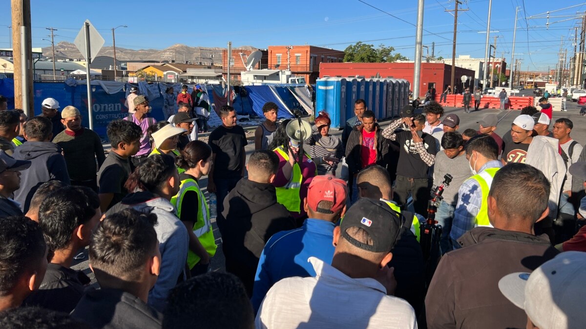 El Paso en Texas es ahora el sitio donde miles de migrantes se ...