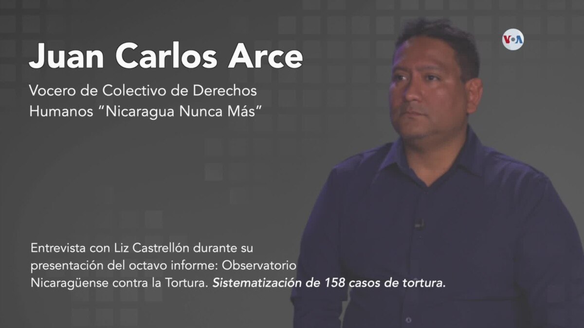 Entrevista a Juan Carlos Arce, vocero del colectivo Nicaragua Nunca Más