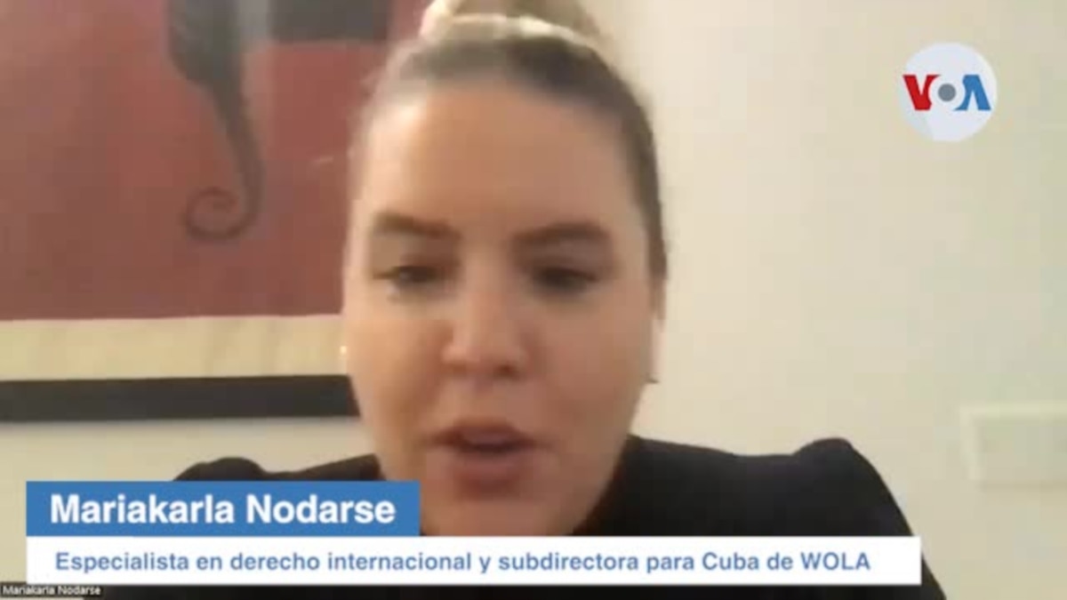 Mariakarla Nodarse, especialista en derecho internacional.