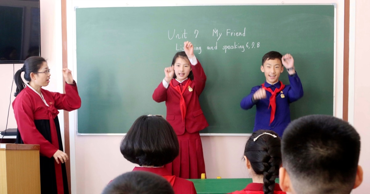 North Korea doubles down on English education amid growing tensions with US