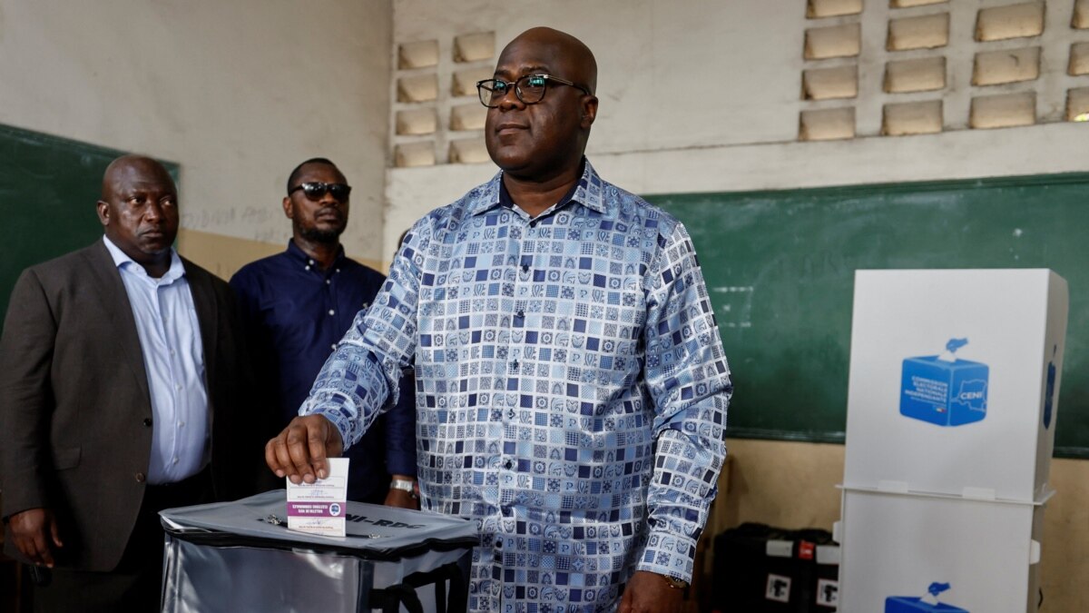 Felix Tshisekedi reeleito Presidente da República Democrática do Congo