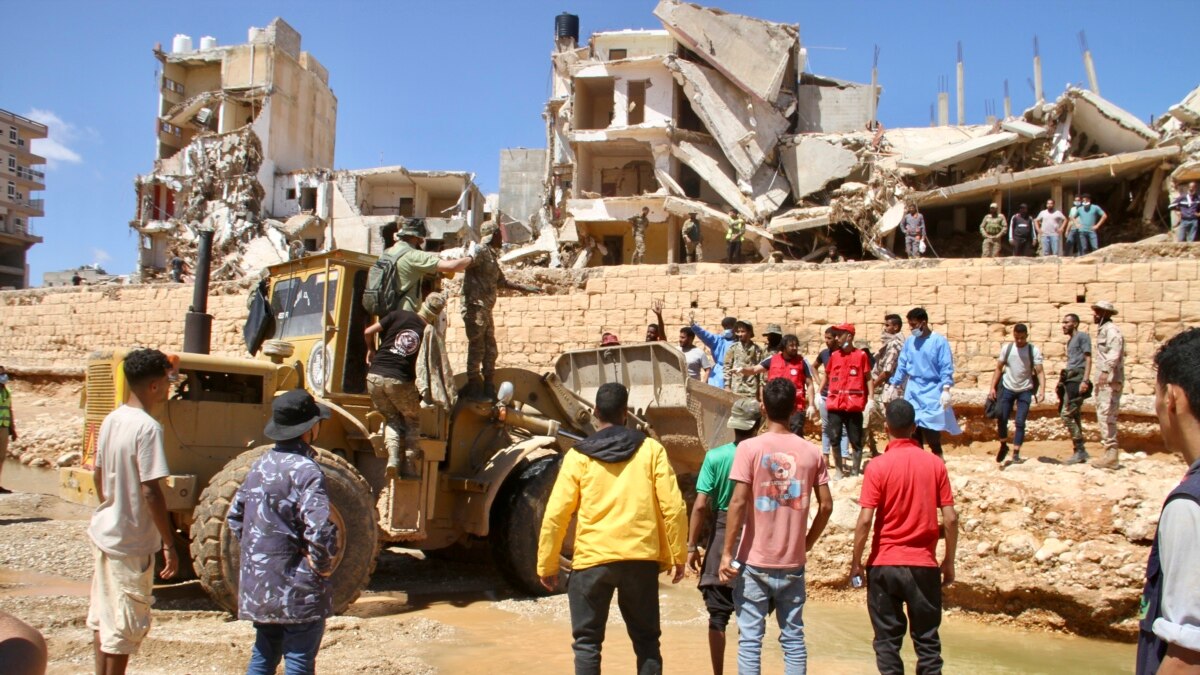 Search for Flood Survivors in Libya's Derna Continues, Death Toll Soars ...