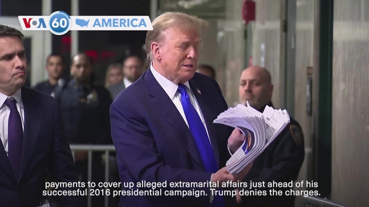 VOA60 America - Opening statements start Monday at Trump’s New York ... VOA60 America - Opening statements start Monday at Trump’s New York ...