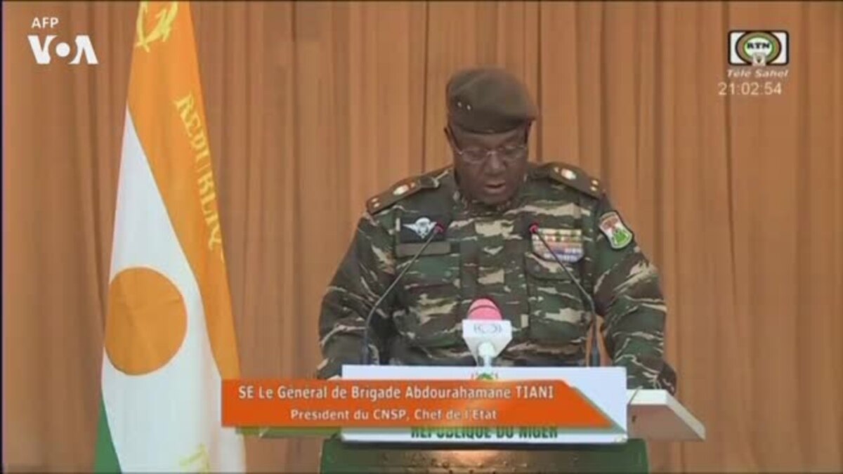 Niger Military Ruler: We Don't Want to 'Confiscate Power'