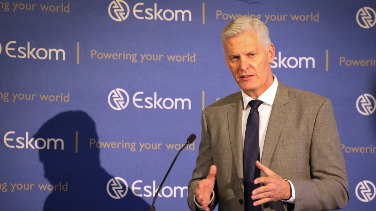 South African Power Utility CEO 'Released' From Job