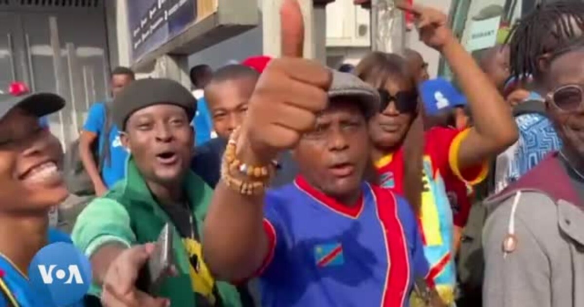 Soccer Fans Attending AFCON Games