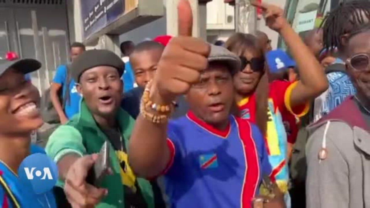 Soccer Fans Attending AFCON Games