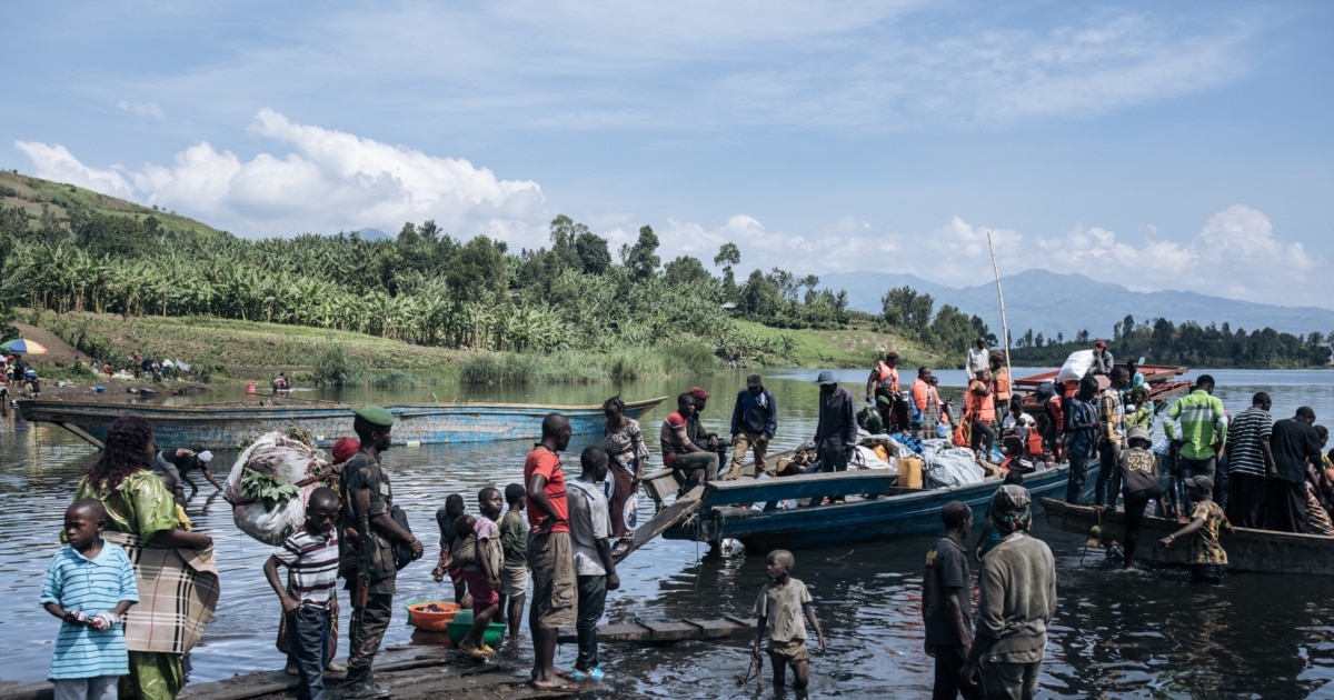 Na Kalehe na Sud-Kivu pene na bato sambo bakufi mpe basusu bazoki sima ...