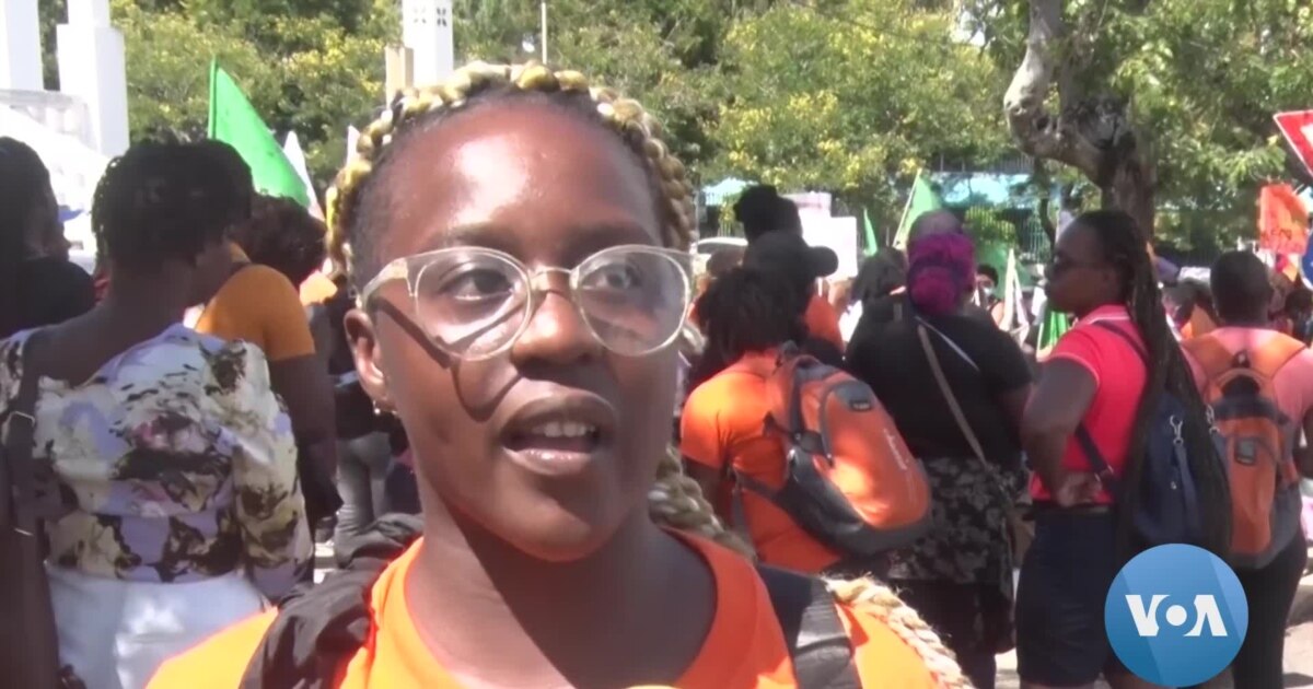 Moçambicanas marcham contra a violência contra a mulher